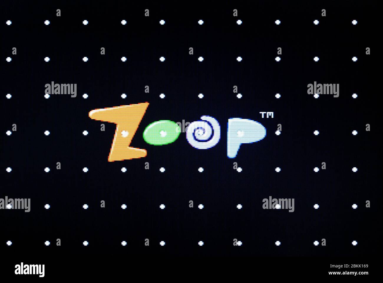 Zoop - Sega Genesis Mega Drive - Editorial use only Stock Photo - Alamy