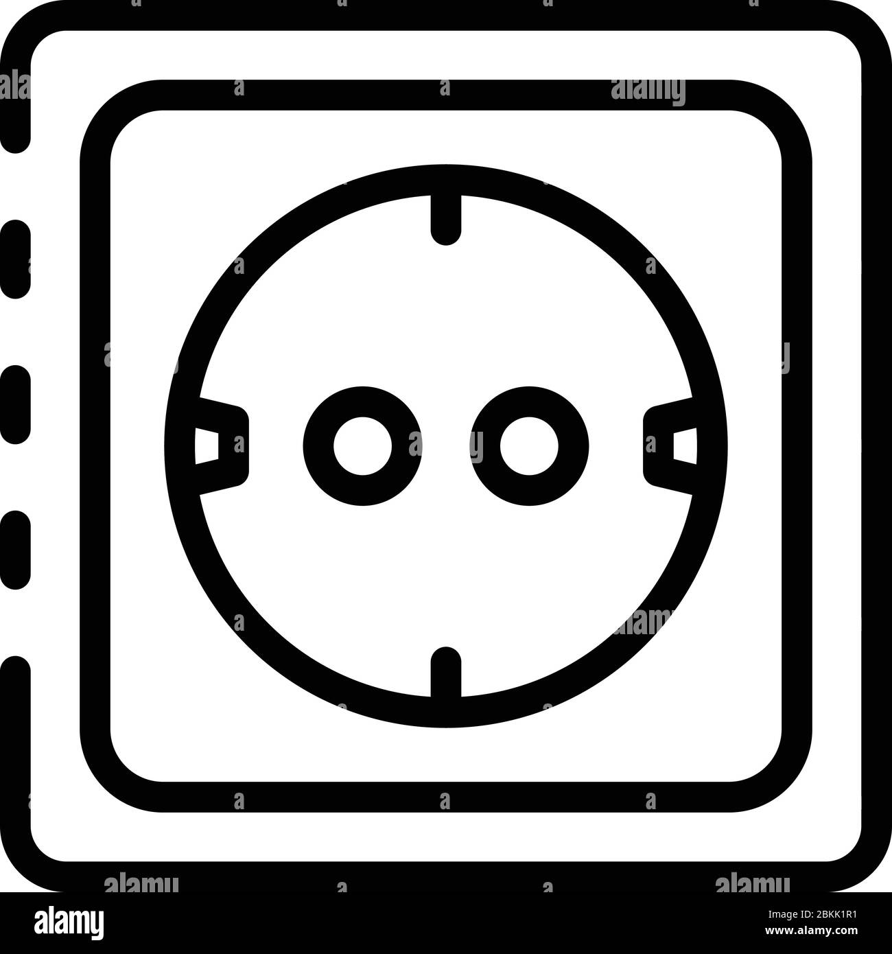 Uk style electrical socket hi-res stock photography and images - Alamy