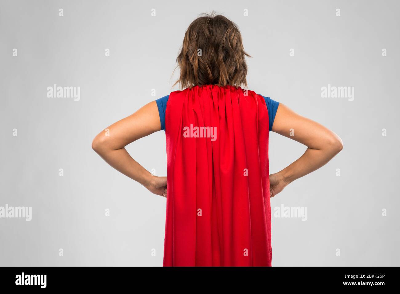 Young super hero woman hi-res stock photography and images - Alamy