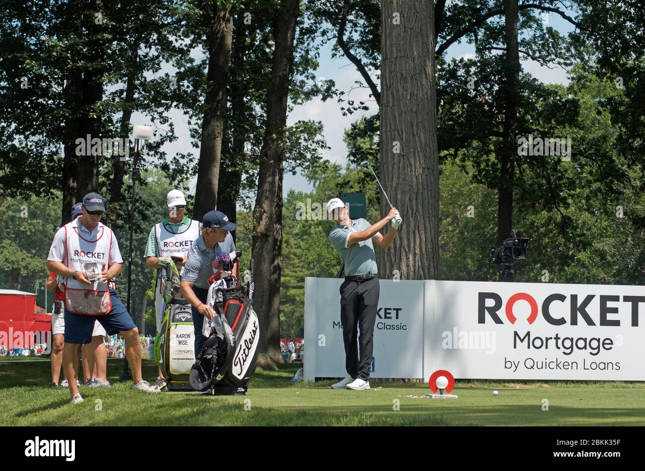 Rocket Mortgage Classic Golf Tournament in Detroit, Michigan USA Stock ...