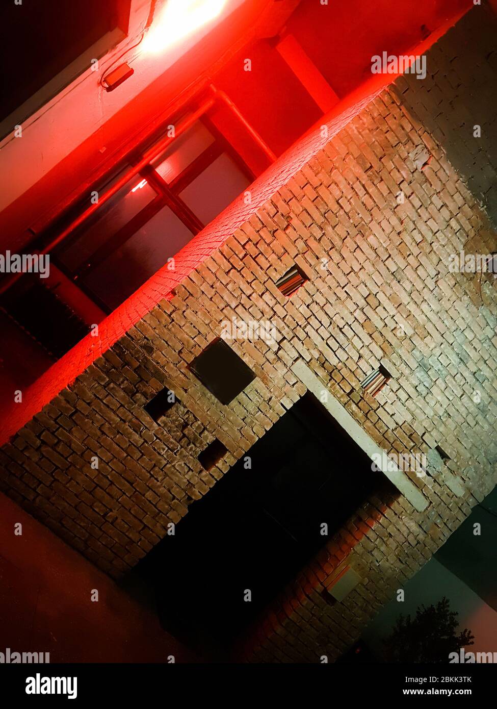 dark empty room in the underground style Stock Photo - Alamy