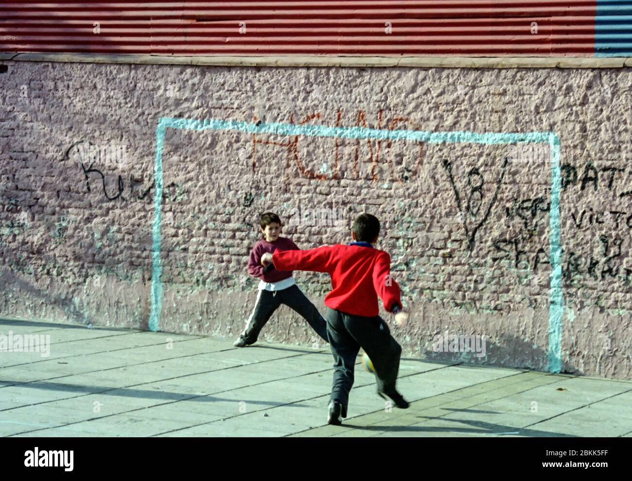 Goal in the wall hi-res stock photography and images - Alamy