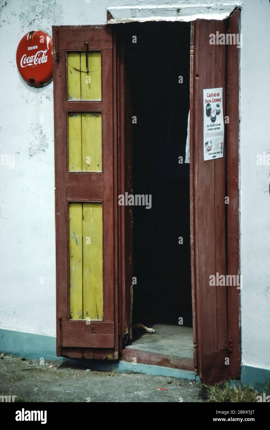 Coca cola doors hi-res stock photography and images - Alamy