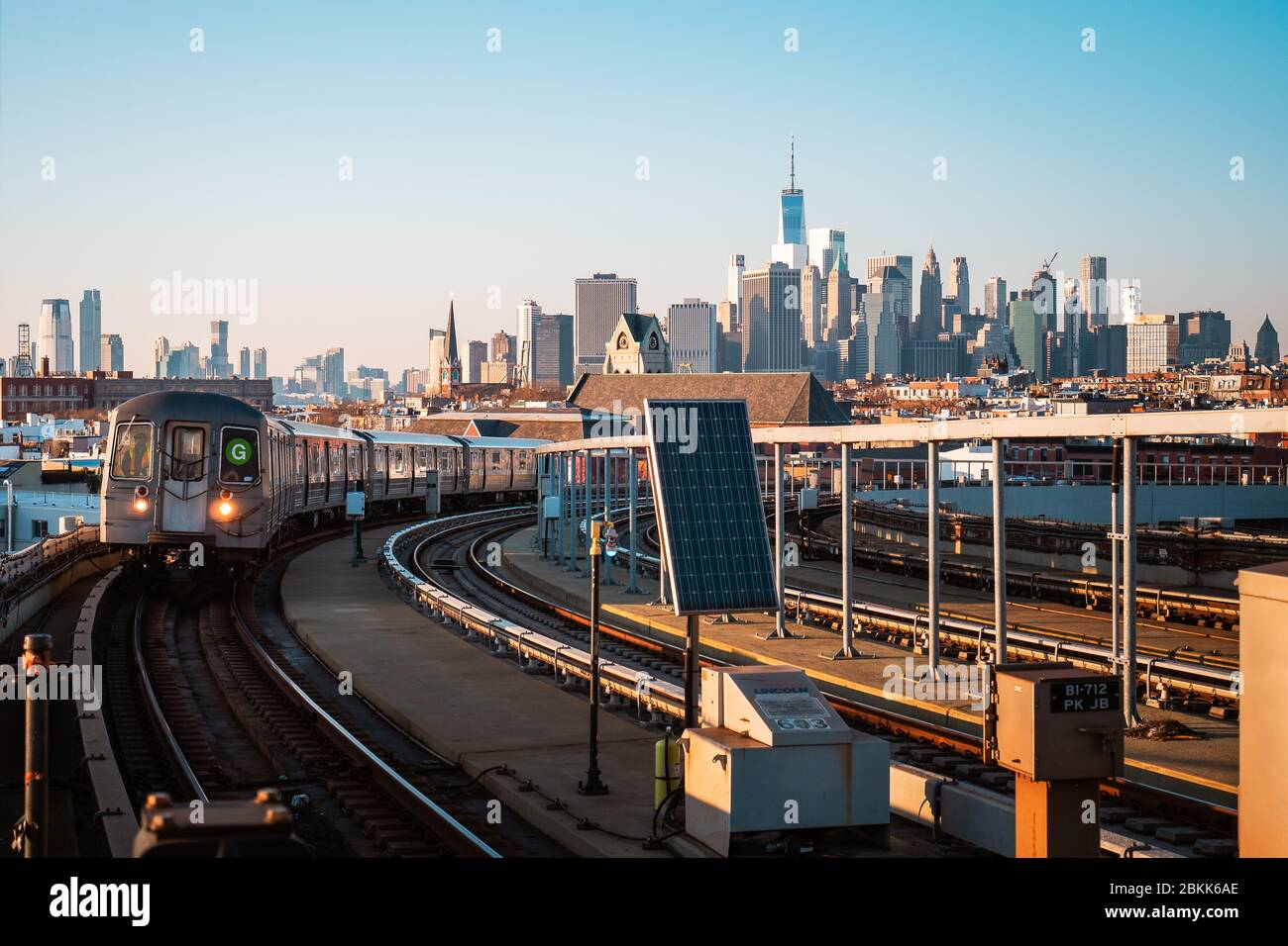 American subway train hi-res stock photography and images - Alamy