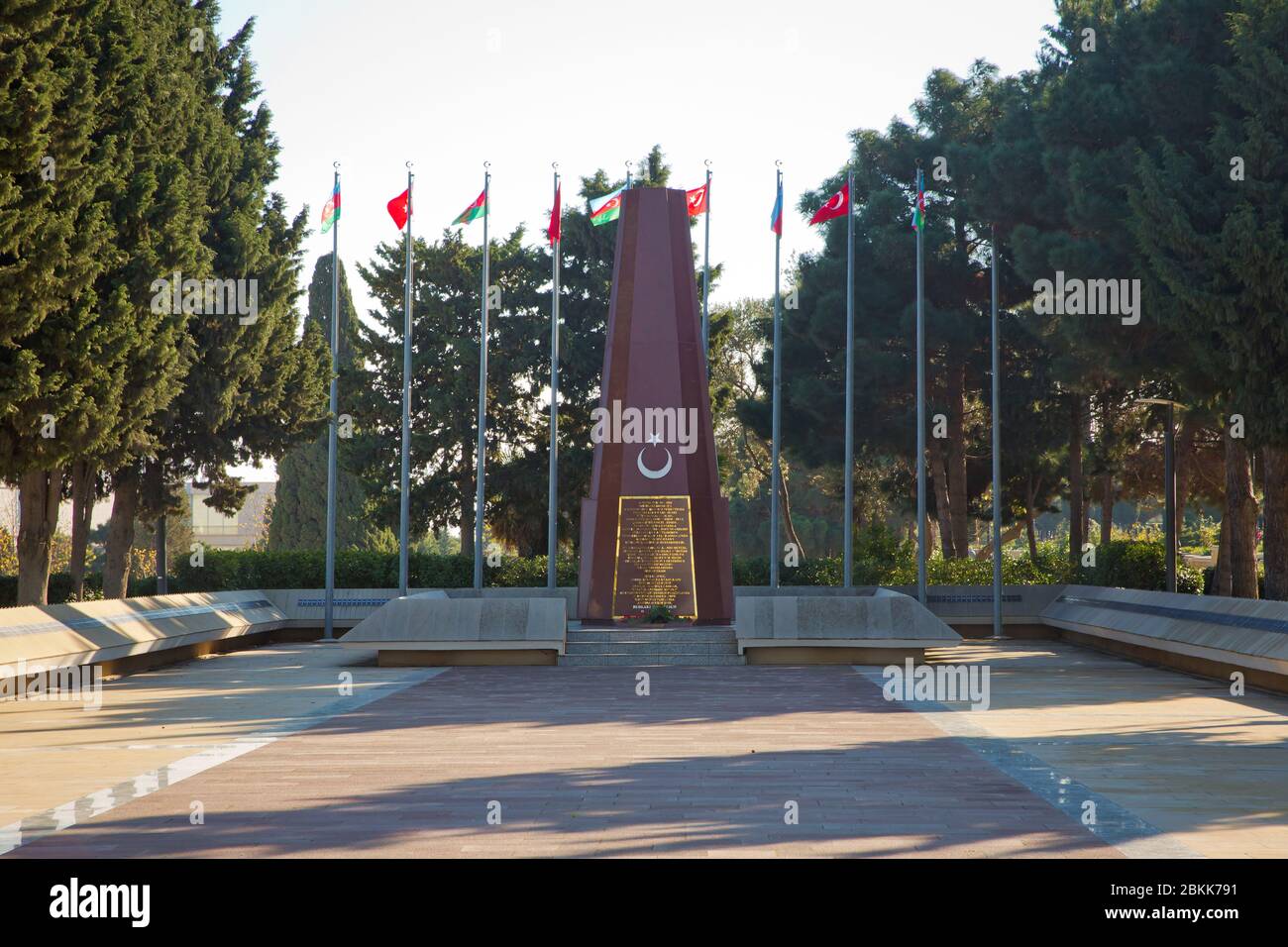 Sign in memory of the soldiers killed in world war hi-res stock ...