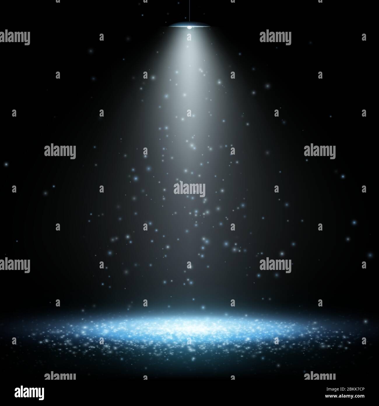 Spotlight background. Promotion design template, vector illustration ...