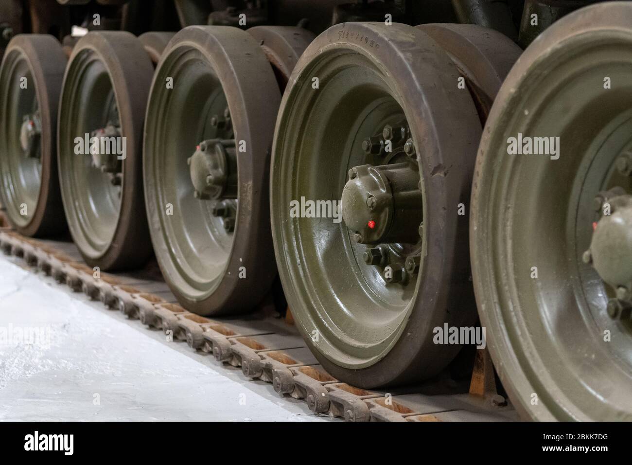 Close up of tank tracks Stock Photo - Alamy