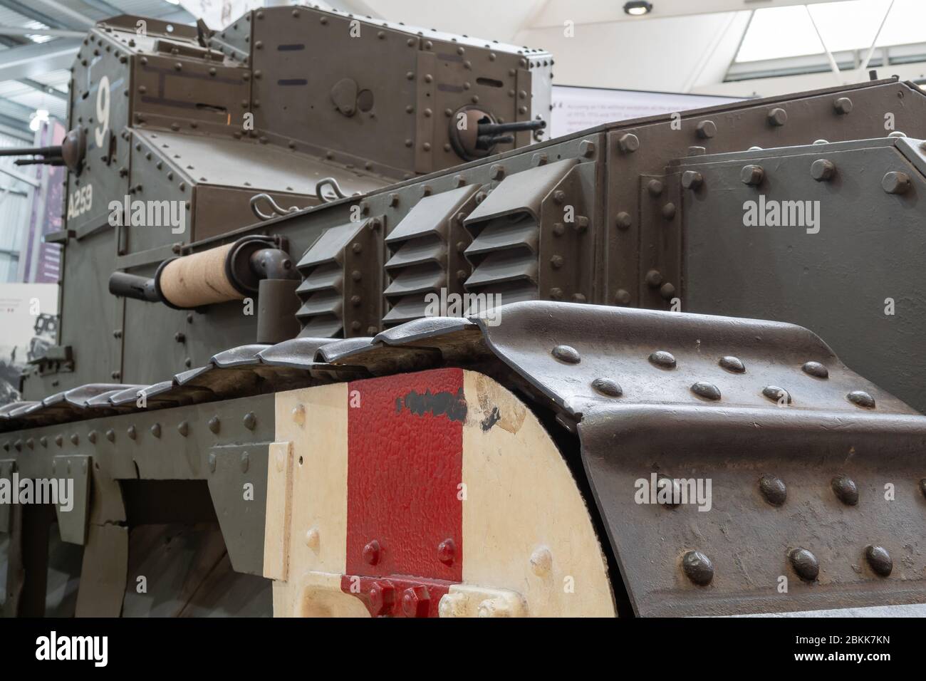 Bovington.Dorset.United Kingdom.February 9th 2020.A medium mark A ...