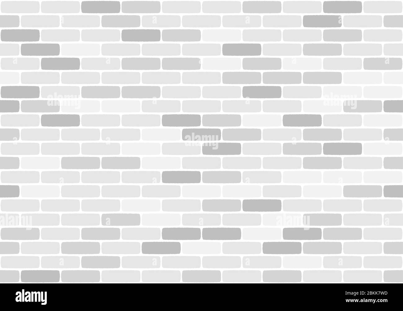 White brick wall seamless pattern, vector illustration Stock Vector ...