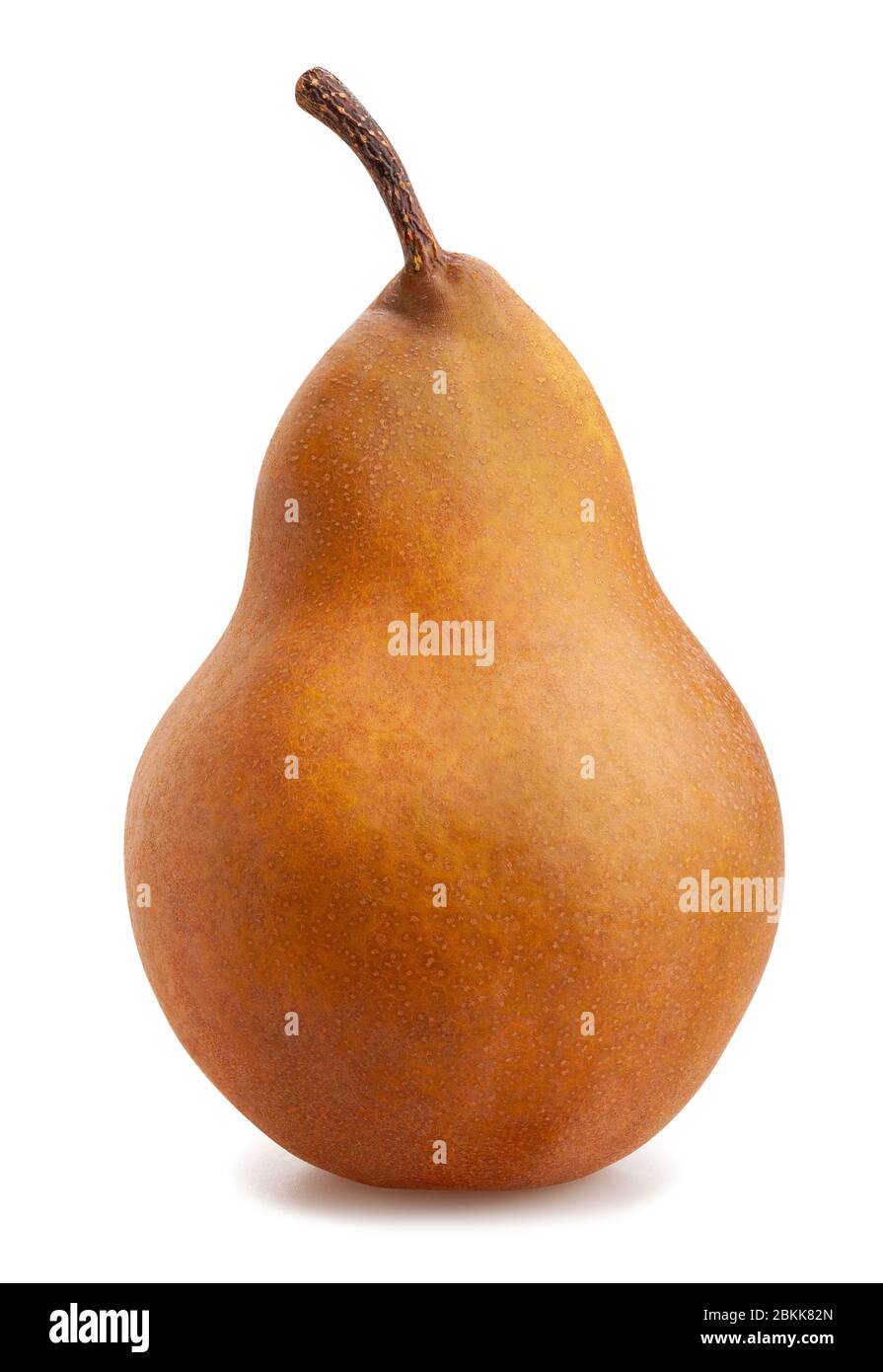 brown pear path isolated on white Stock Photo - Alamy