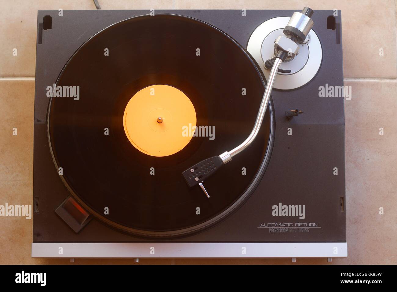 Dj Turntable Top View