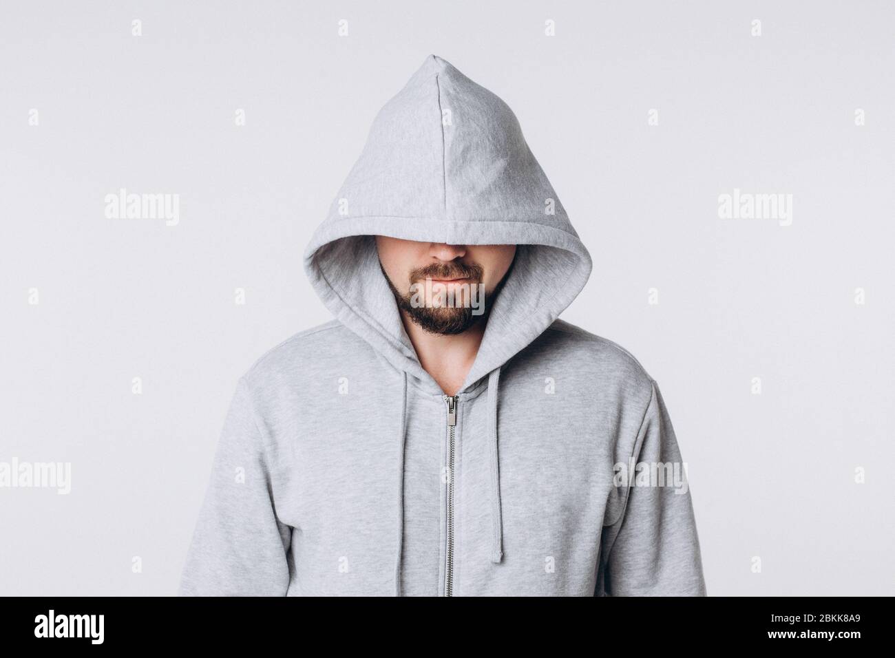 Man hooded shadow hi-res stock photography and images - Alamy