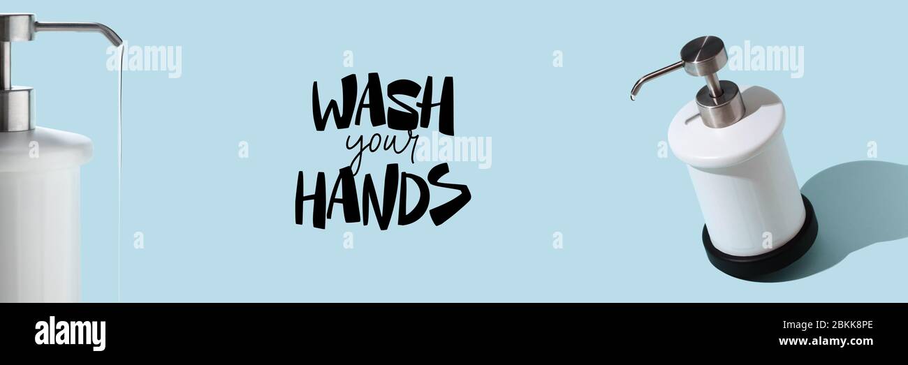 Hand wash liquid soap hi-res stock photography and images - Alamy