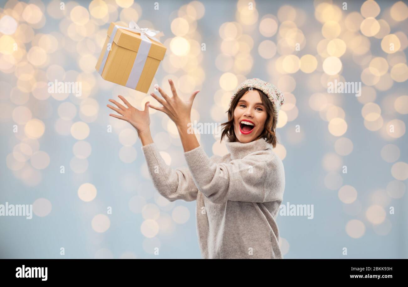 Catching gift hi-res stock photography and images - Alamy