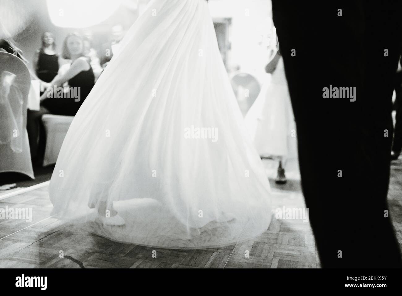 photo of the first dance for the bride and the groom Stock Photo - Alamy