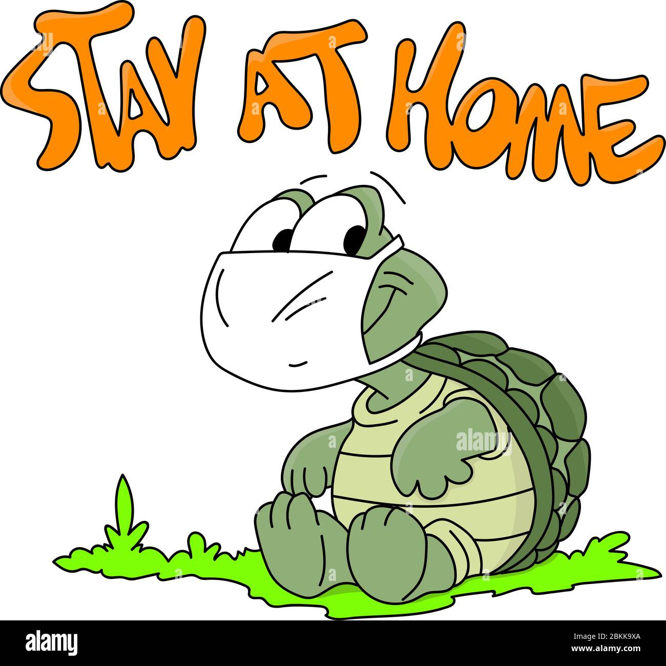 Turtle inside shell Stock Vector Images - Alamy