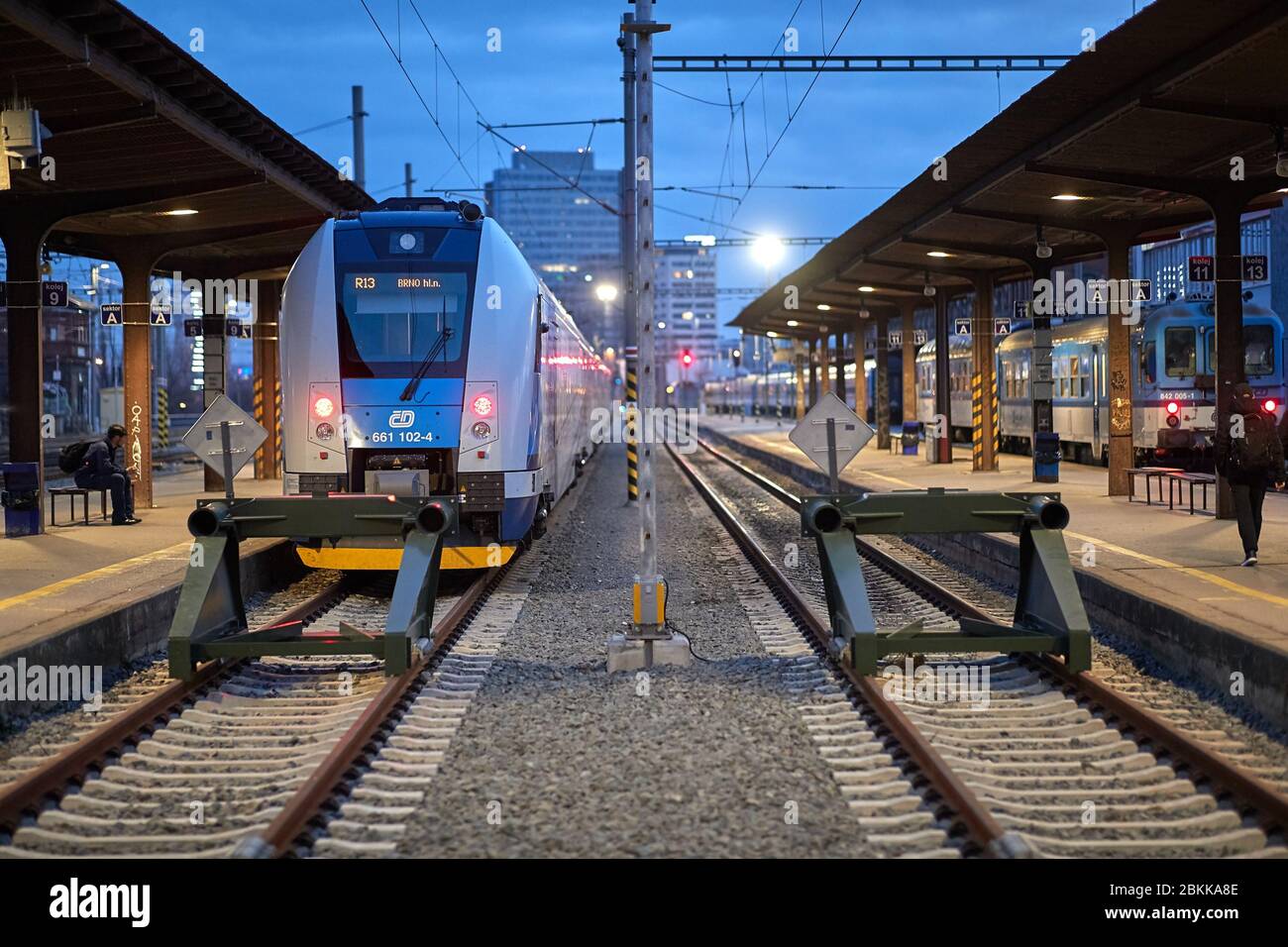 Brno main railway station hi-res stock photography and images - Alamy