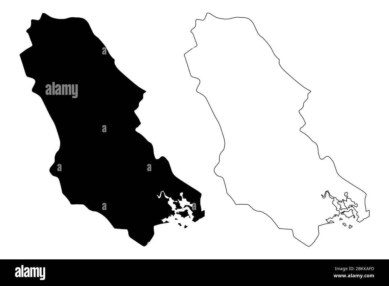 Cetinje Municipality (Montenegro, Municipalities of Montenegro) map ...