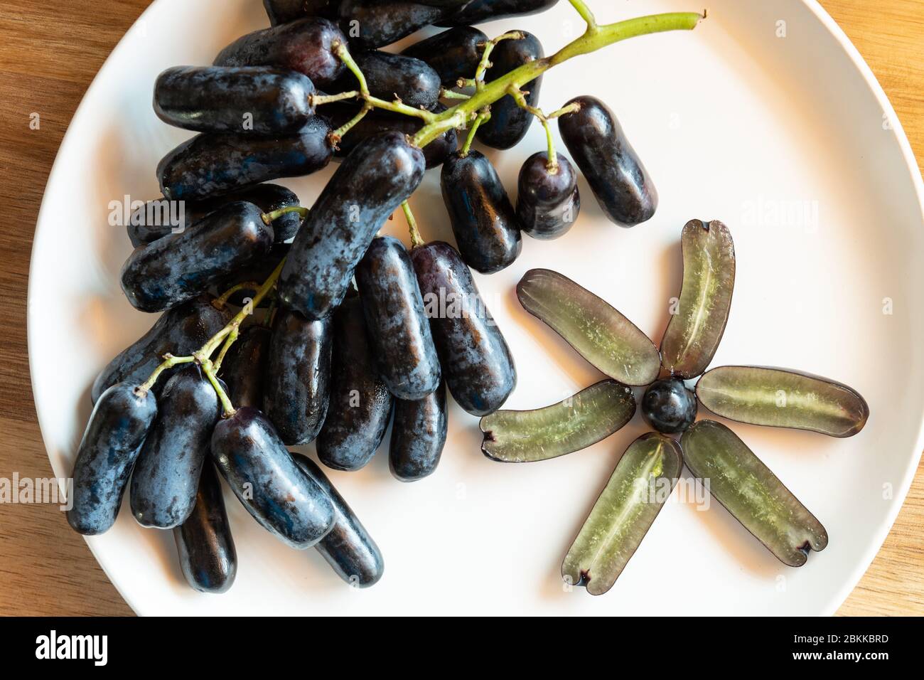Sweet Saphire Grapes grown in California are a new exciting variety ...