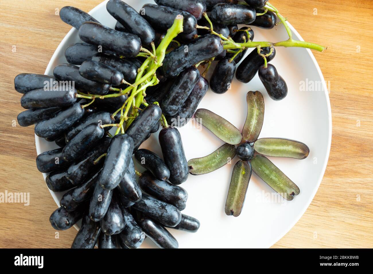 Sweet Saphire Grapes grown in California are a new exciting variety ...