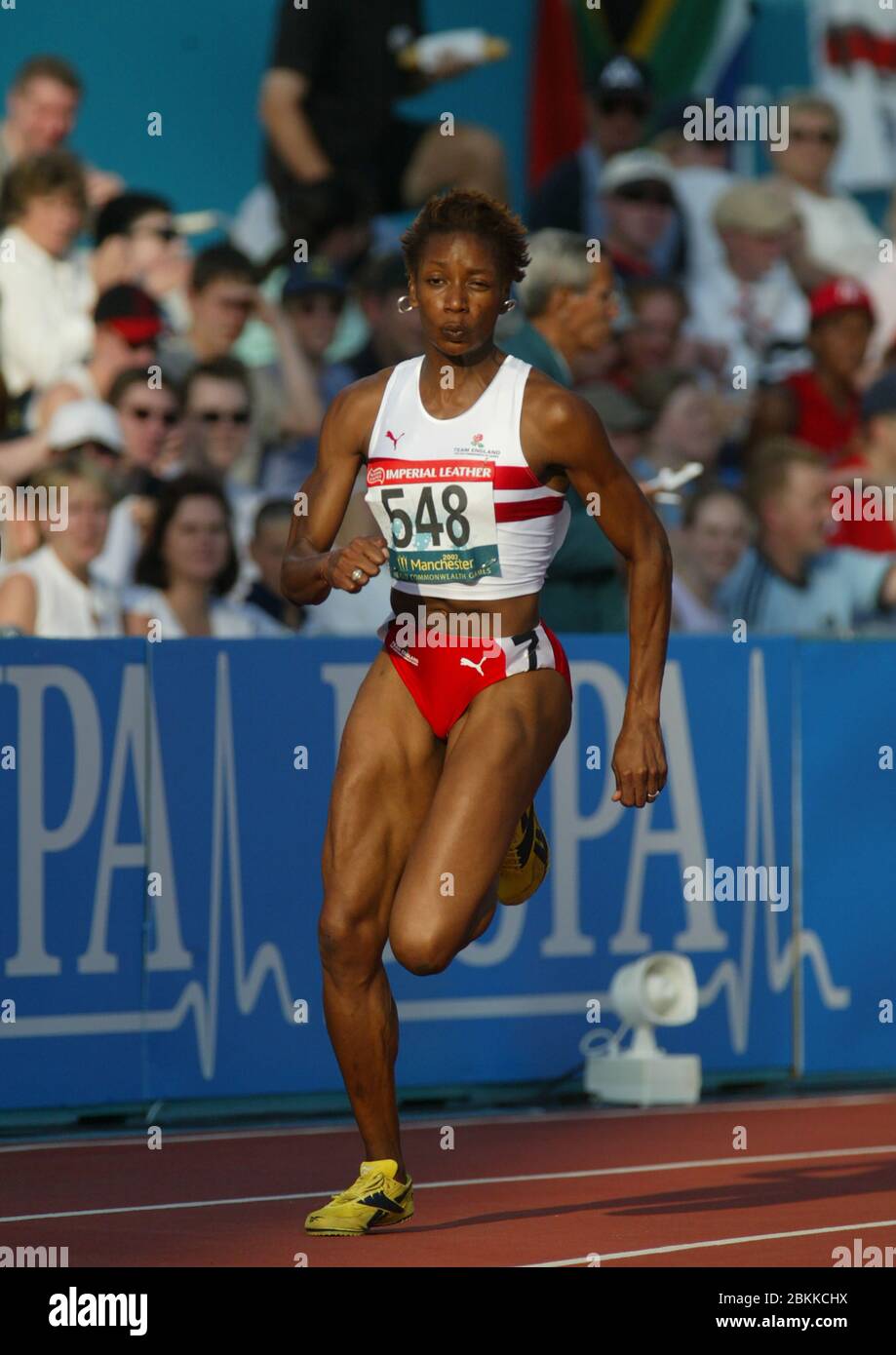 MANCHESTER - JULY 28: Joice MADUAKA of England compete in Women's 200m ...