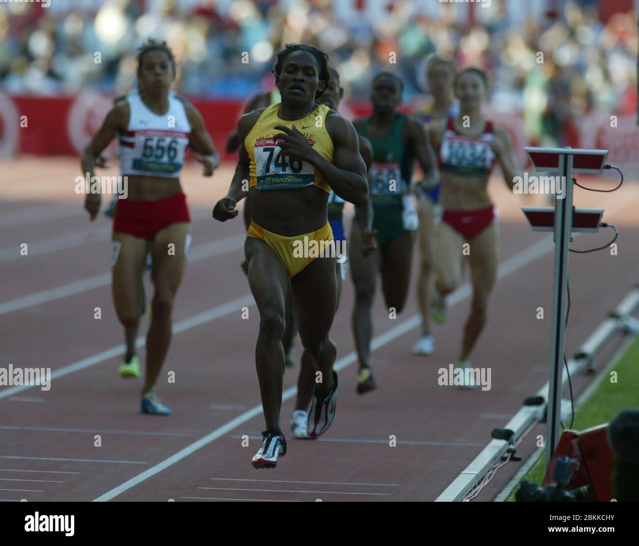 MANCHESTER - JULY 28:Maria MUTOLA of Mozambique compete in Women's 800m ...