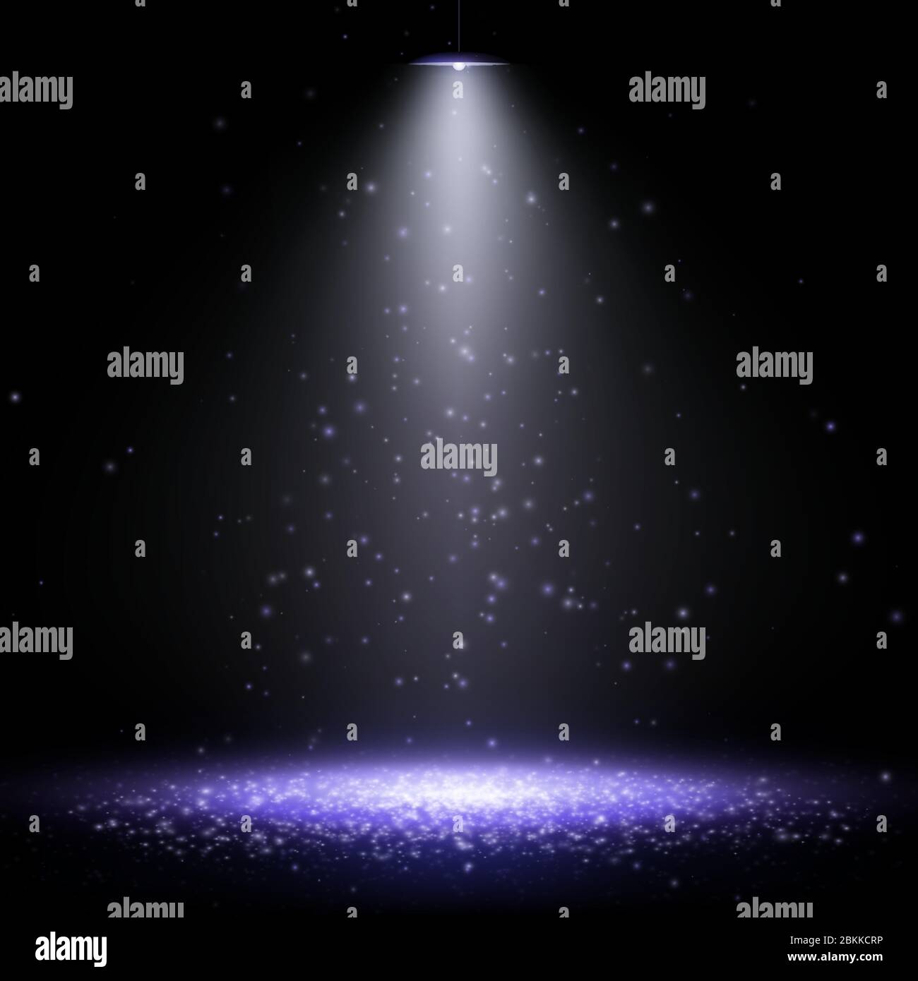 Spotlight background. Promotion design template, vector illustration ...