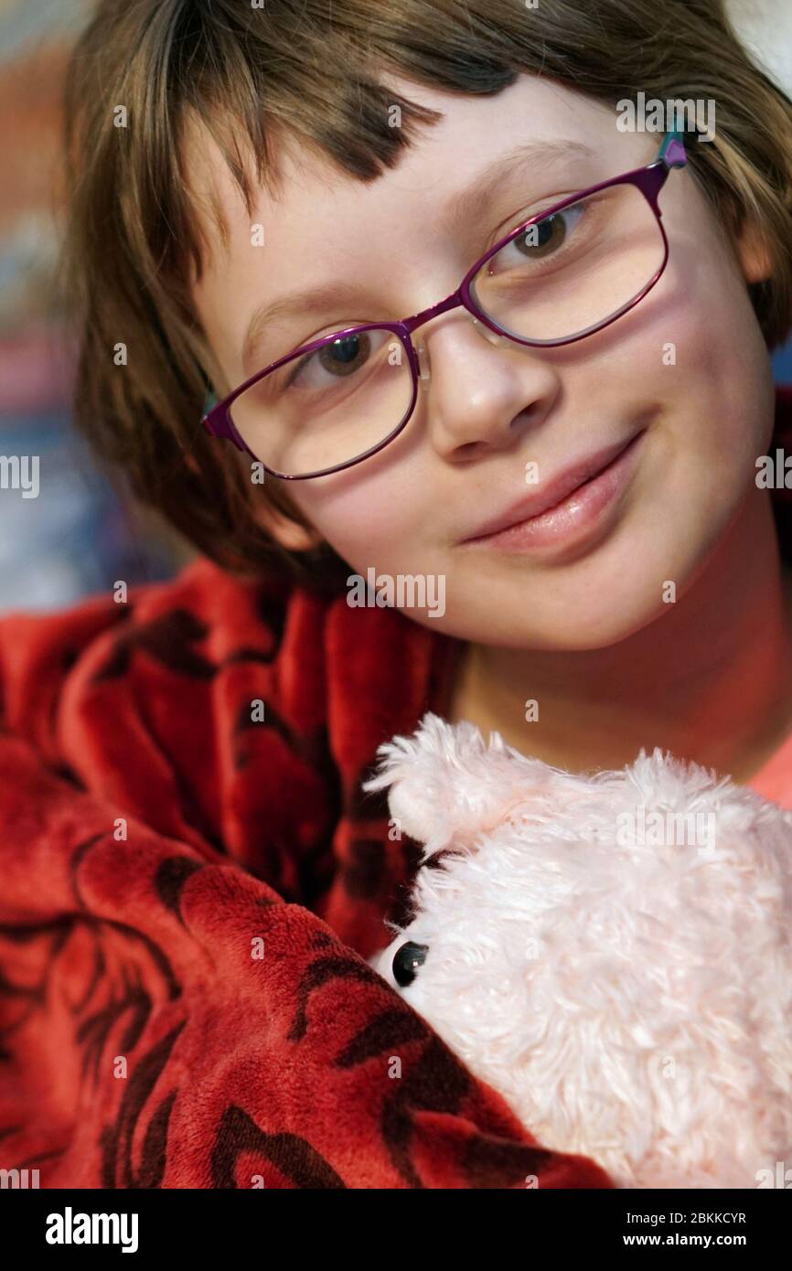 kids having fun during quarantine - portrait Stock Photo - Alamy