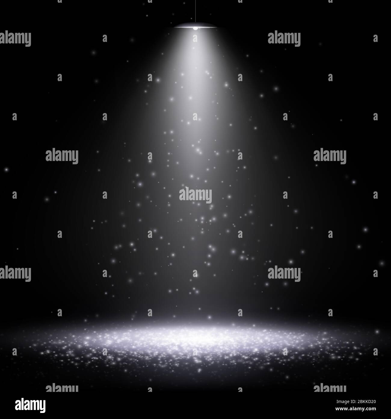 Spotlight background. Promotion design template, vector illustration ...