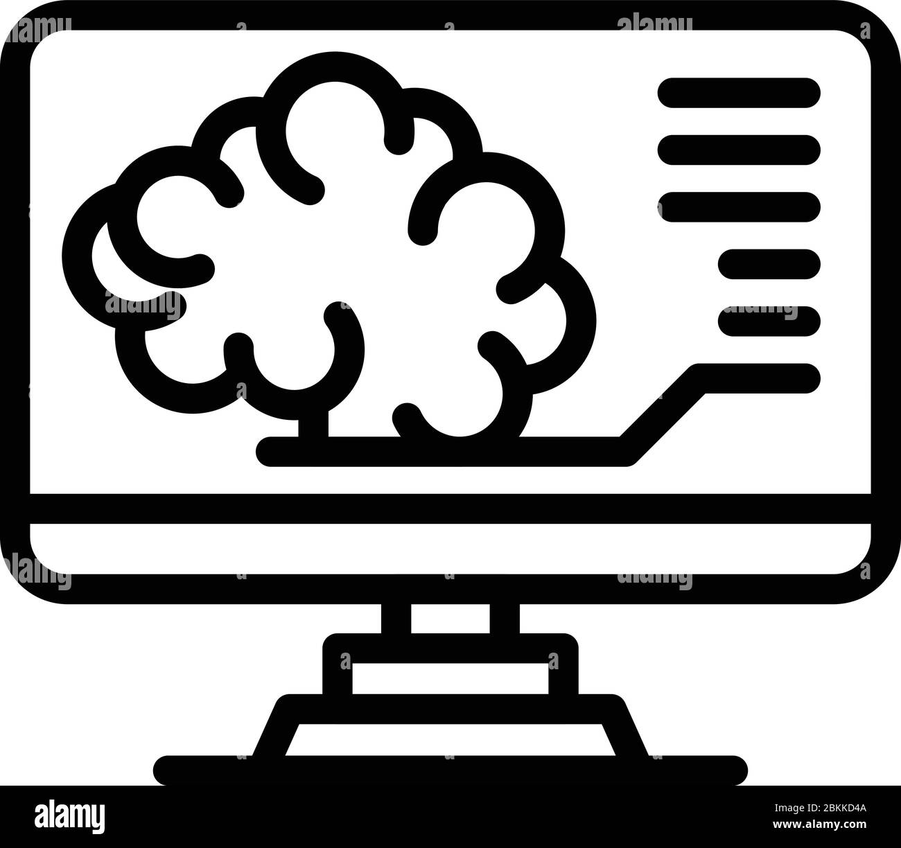 Medical cloud application icon, outline style Stock Vector Image & Art ...
