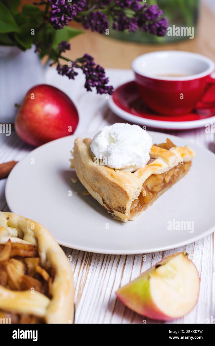 German Apple Pie High Resolution Stock Photography and Images - Alamy