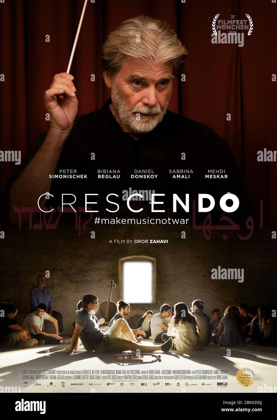CRESCENDO, international poster, top: Peter Simonischek, 2019 ...