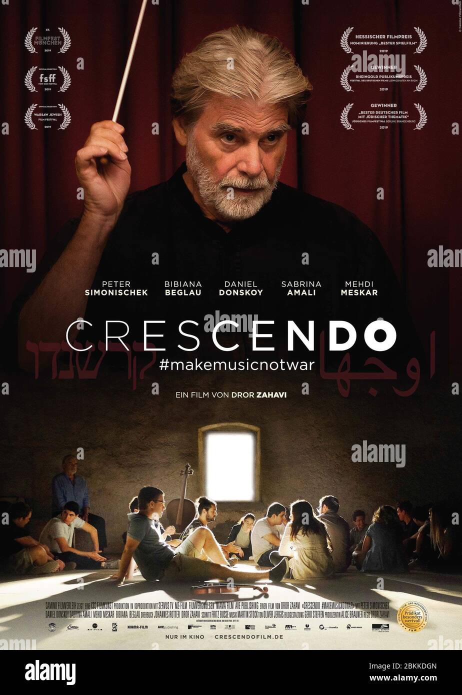 CRESCENDO, poster from Germany, top: Peter Simonischek, 2019 ...