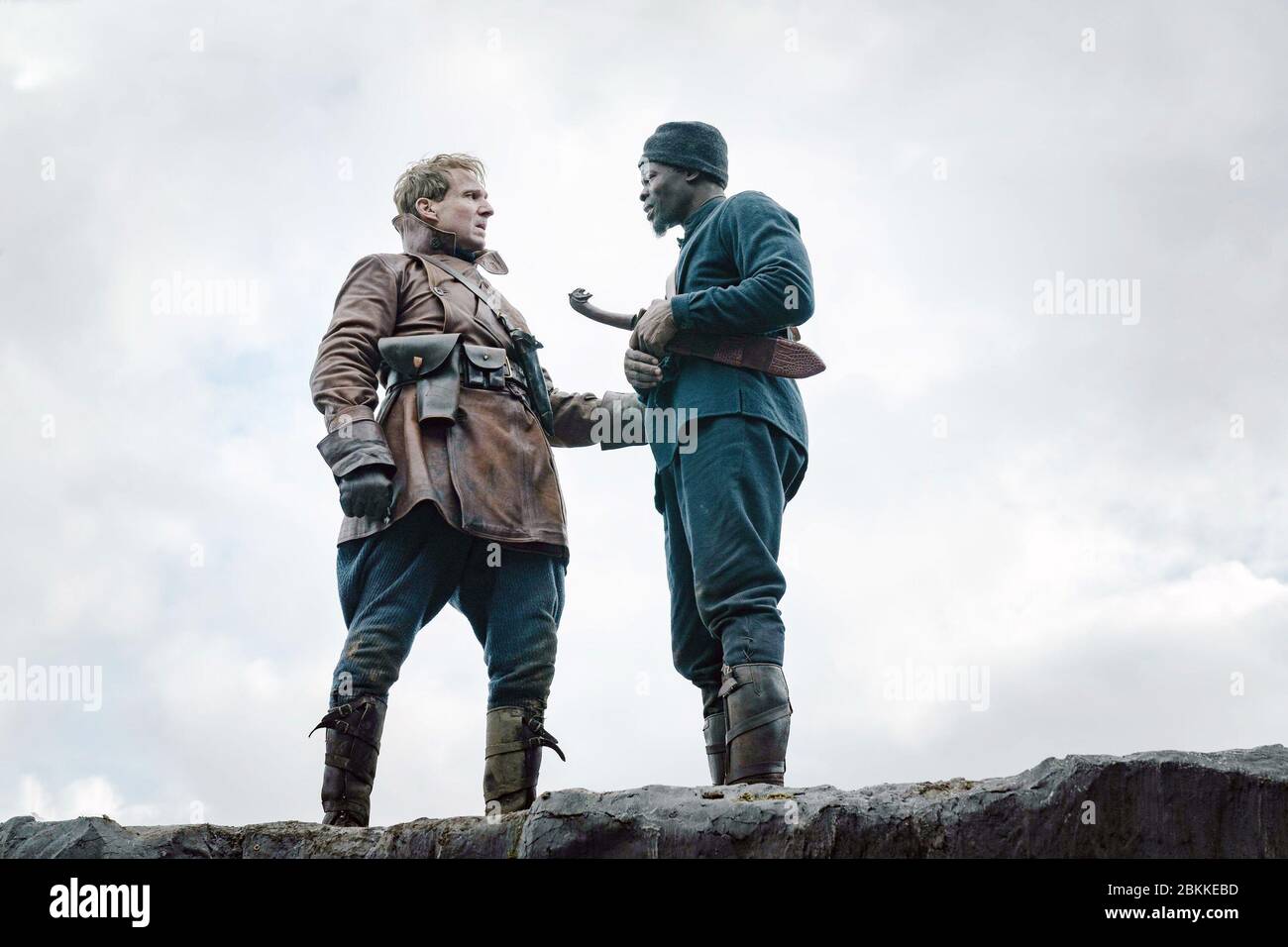 THE KING S MAN, from left: Ralph Fiennes, Djimon Hounsou, 2020. ph ...
