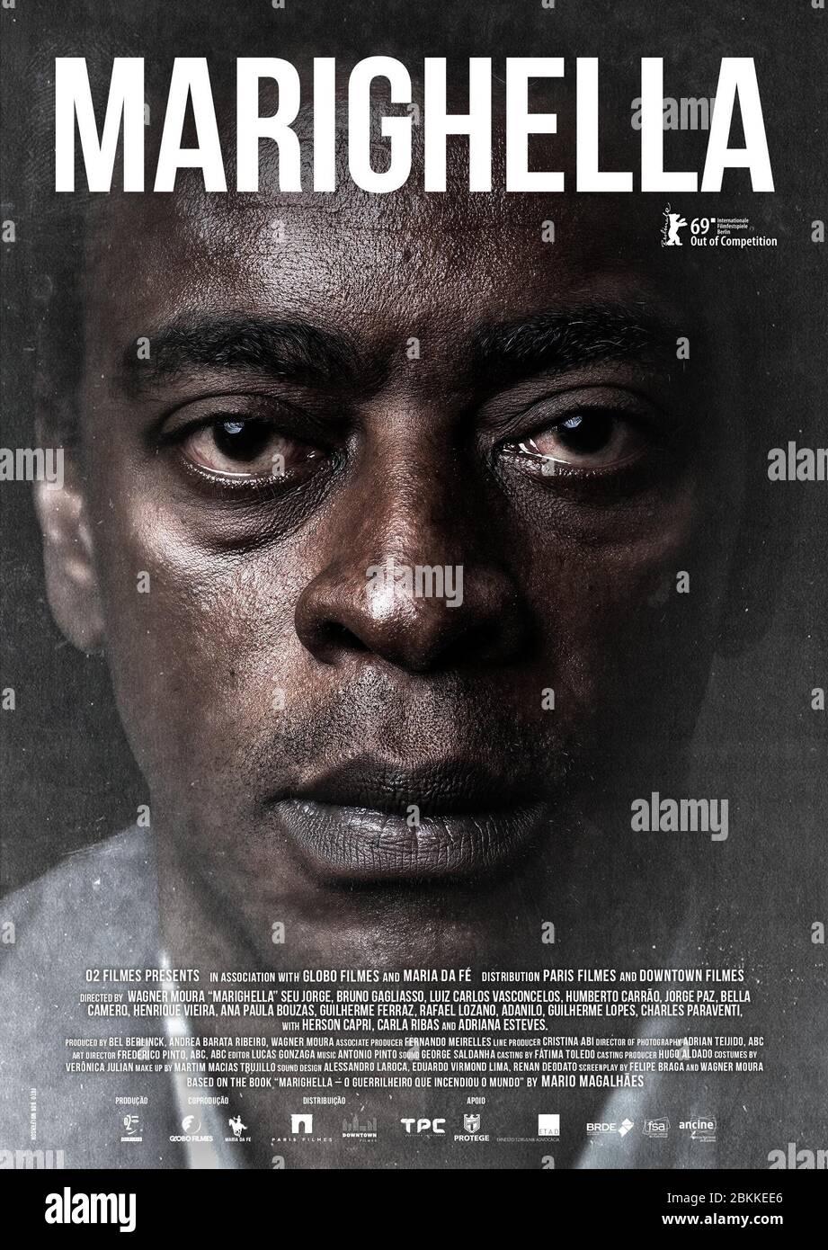 MARIGHELLA, International poster, Seu Jorge as Carlos Marighella, 2019 ...