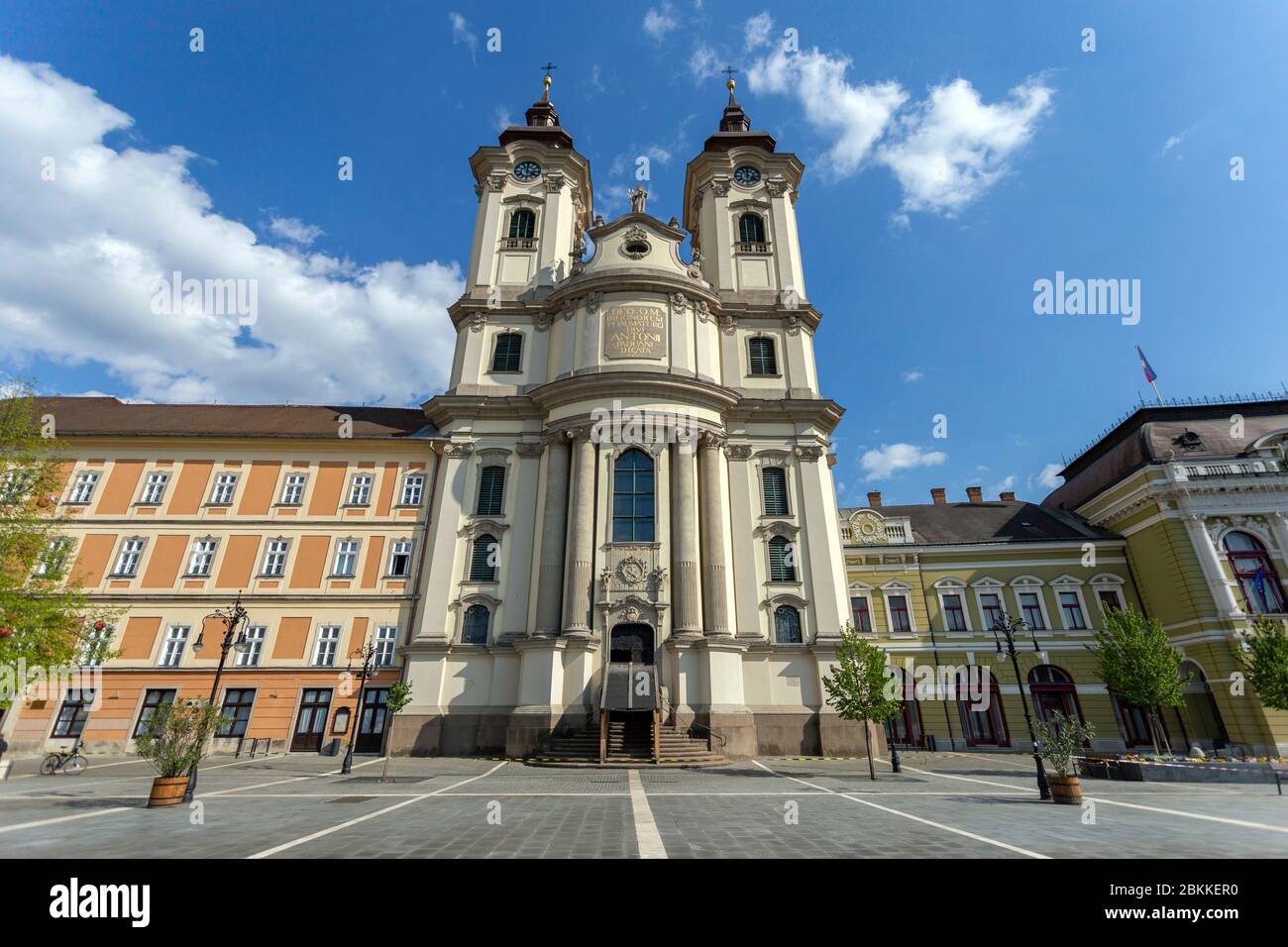 Minorite church in Eger, Hungary Stock Photo - Alamy