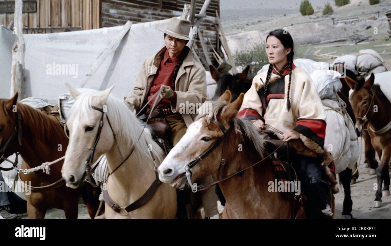 THOUSAND PIECES OF GOLD, from left: Dennis Dun, Rosalind Chao, 1990 ...
