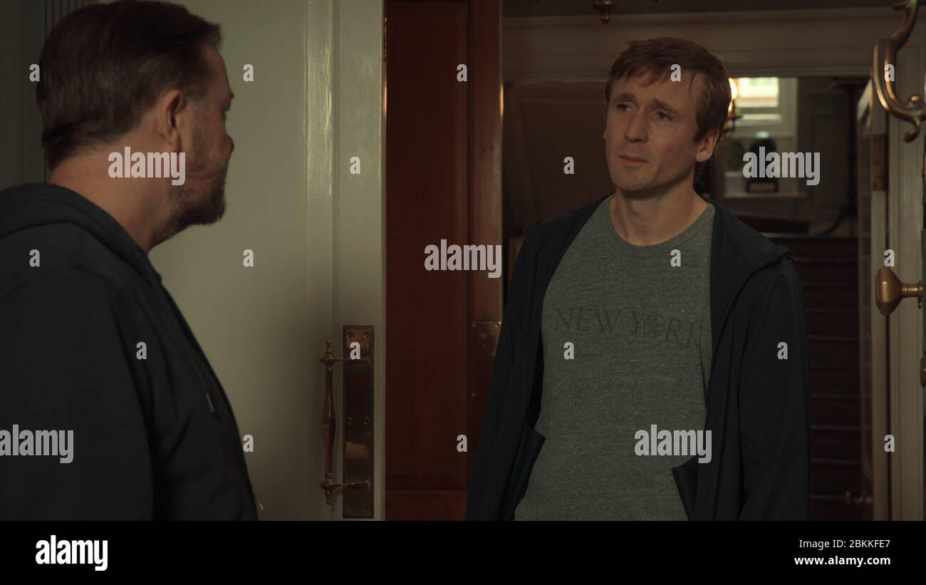 AFTER LIFE, from left: Ricky Gervais, Tom Basden, (Season 2, aired Apr ...