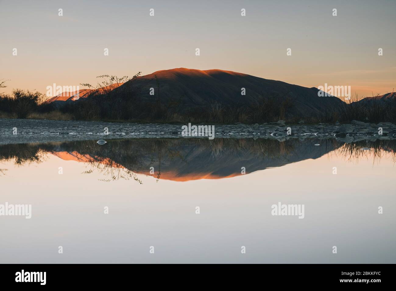 Lake clearwater, ashburton lakes hi-res stock photography and images ...
