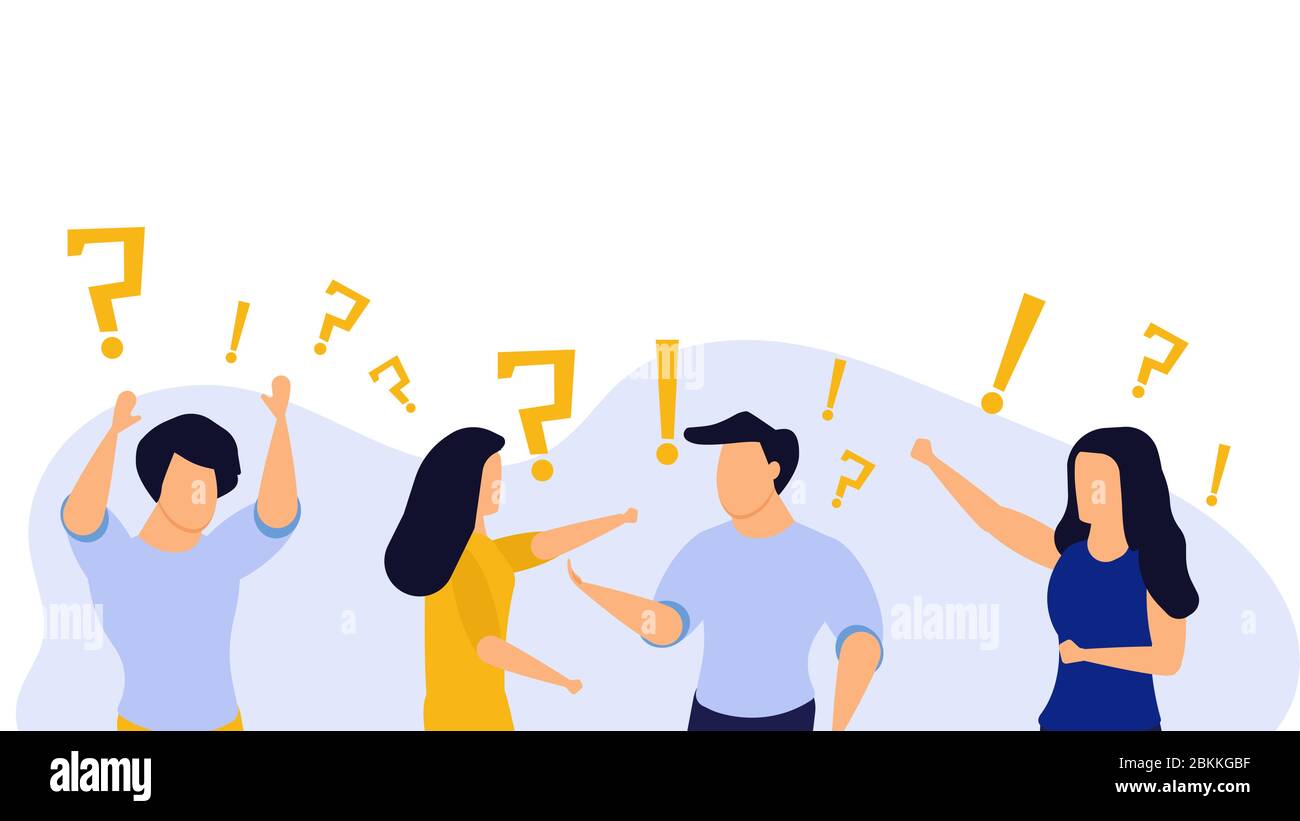 Student problem idea vector business illustration challenge. Character ...