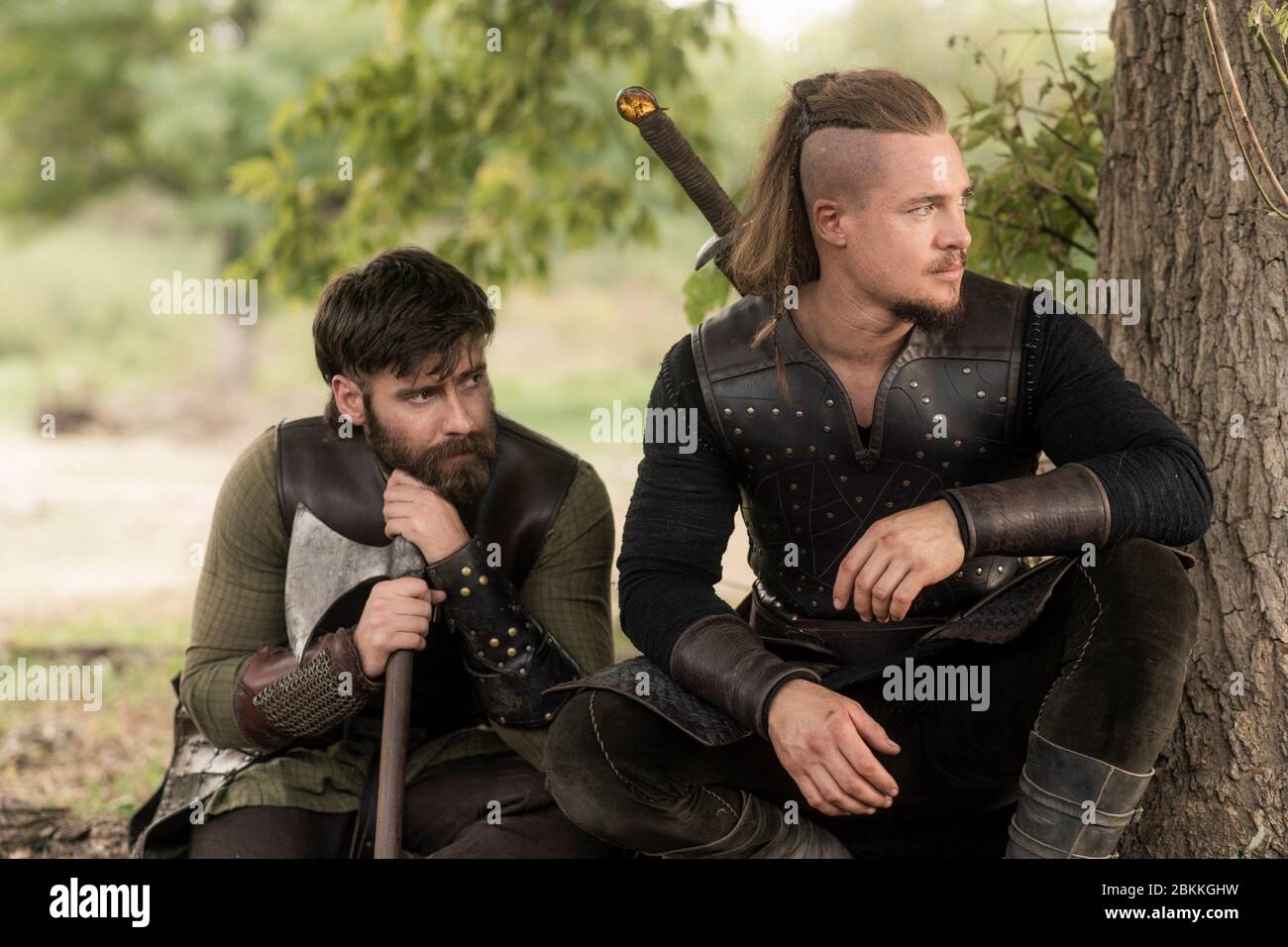 THE LAST KINGDOM, from left: Mark Rowley, Alexander Dreymon, (Season 4 ...