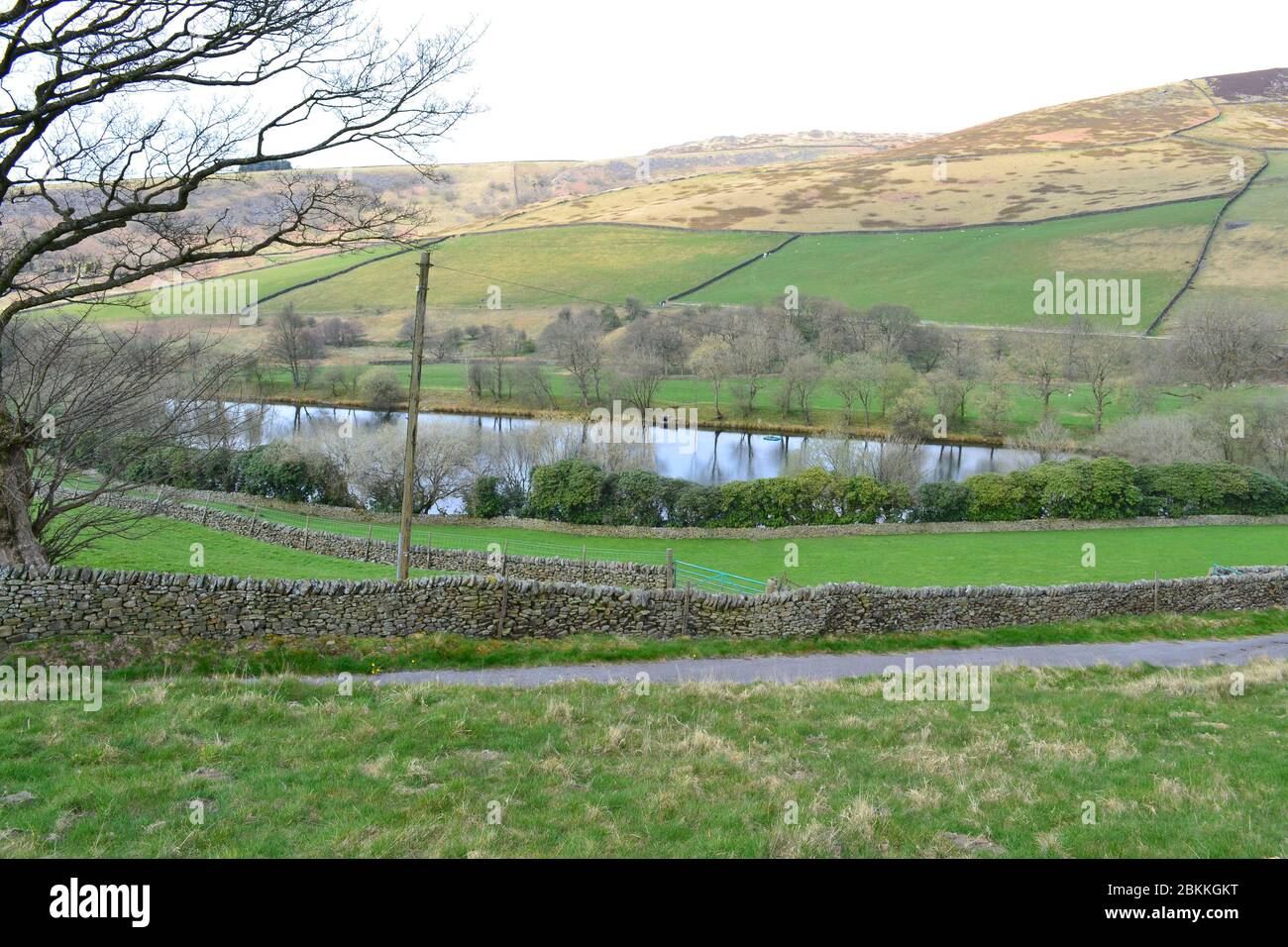 A Walk in the High Peak Stock Photo - Alamy