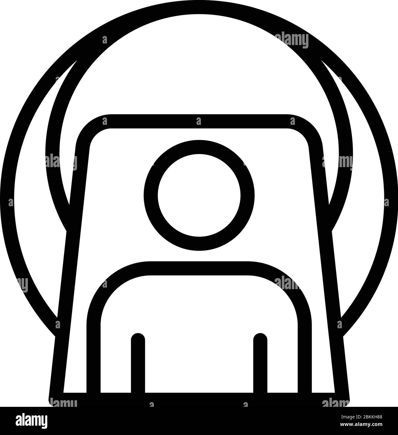 Cancer examination icon, outline style Stock Vector Image & Art - Alamy