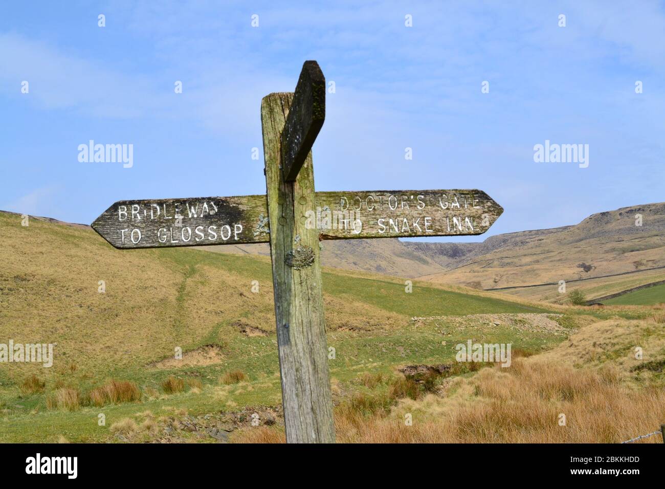 A Walk in the High Peak Stock Photo - Alamy