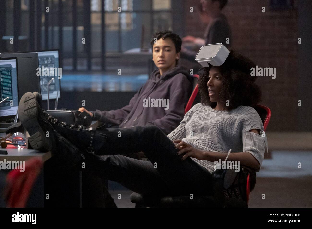 UPLOAD, from left: Andy Allo, Zainab Johnson, (Season 1, ep. 105, aired ...