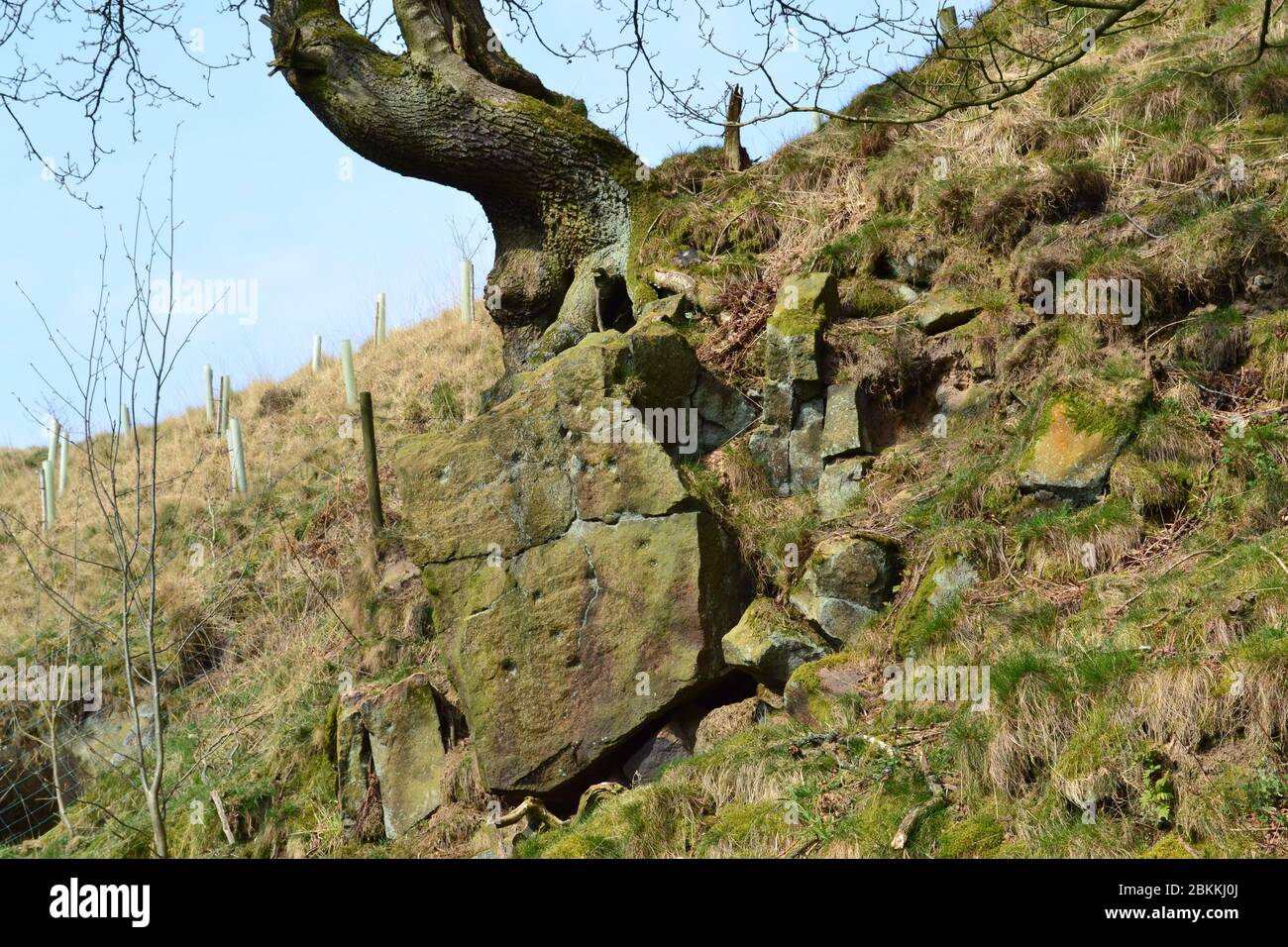 A Walk in the High Peak Stock Photo - Alamy
