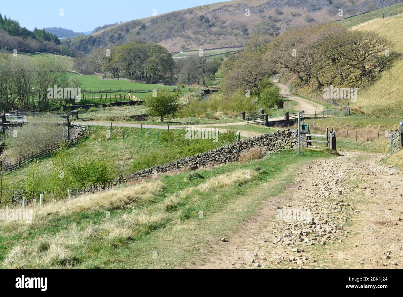 A Walk in the High Peak Stock Photo - Alamy