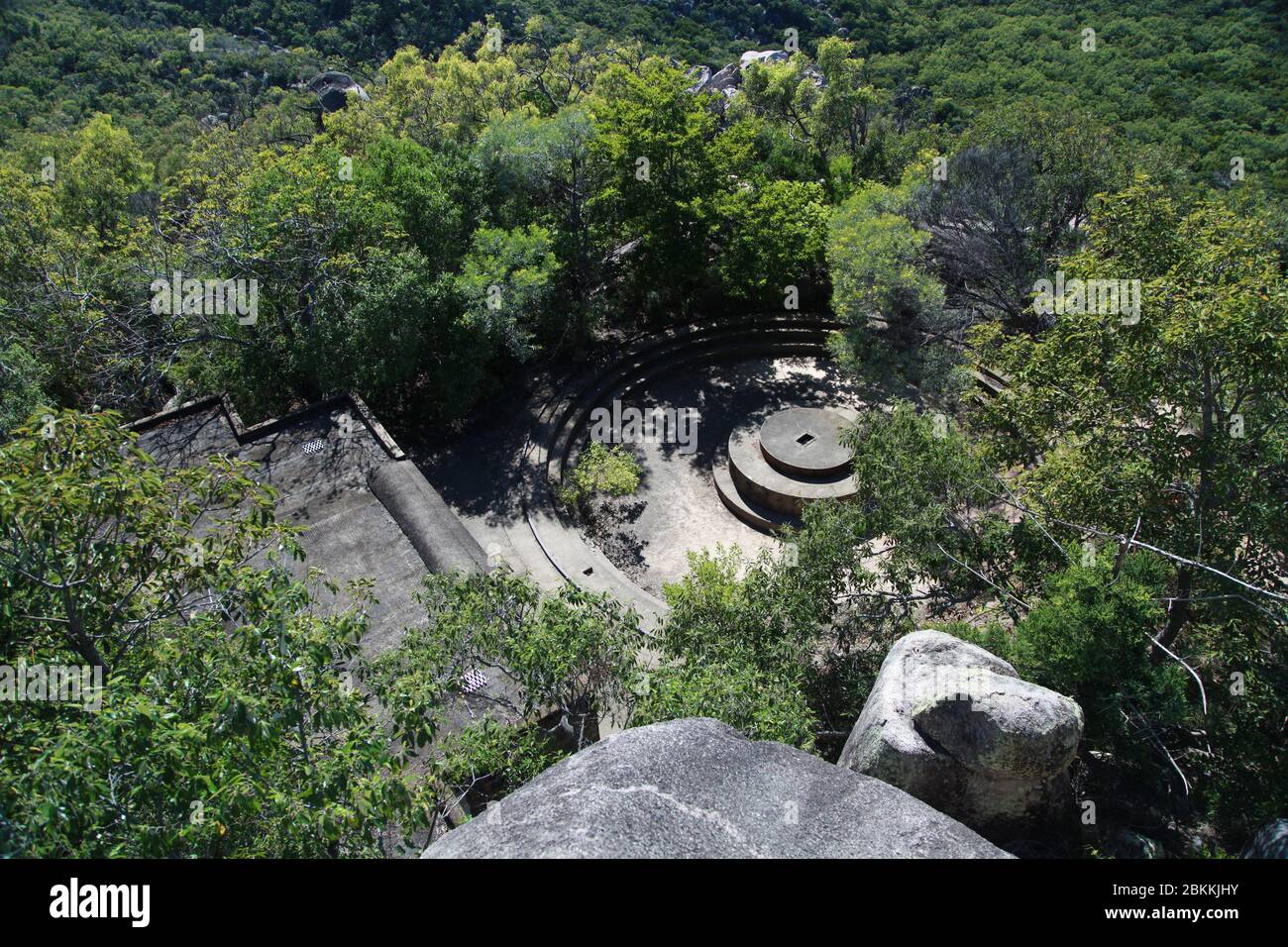 Australian WW2 defensive military fortification Stock Photo - Alamy