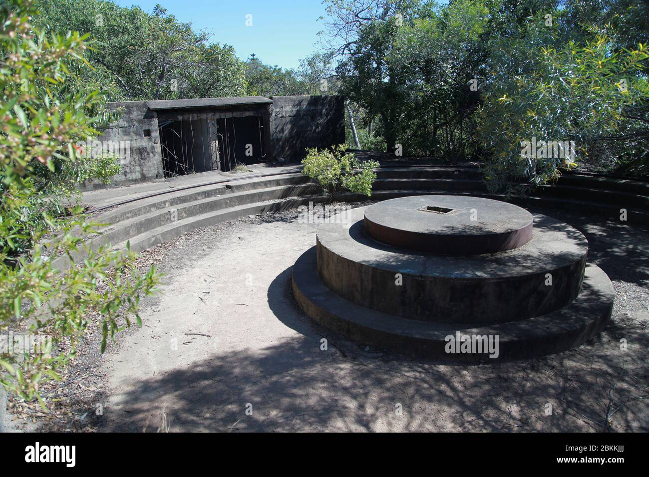 Australian WW2 defensive military fortification Stock Photo - Alamy