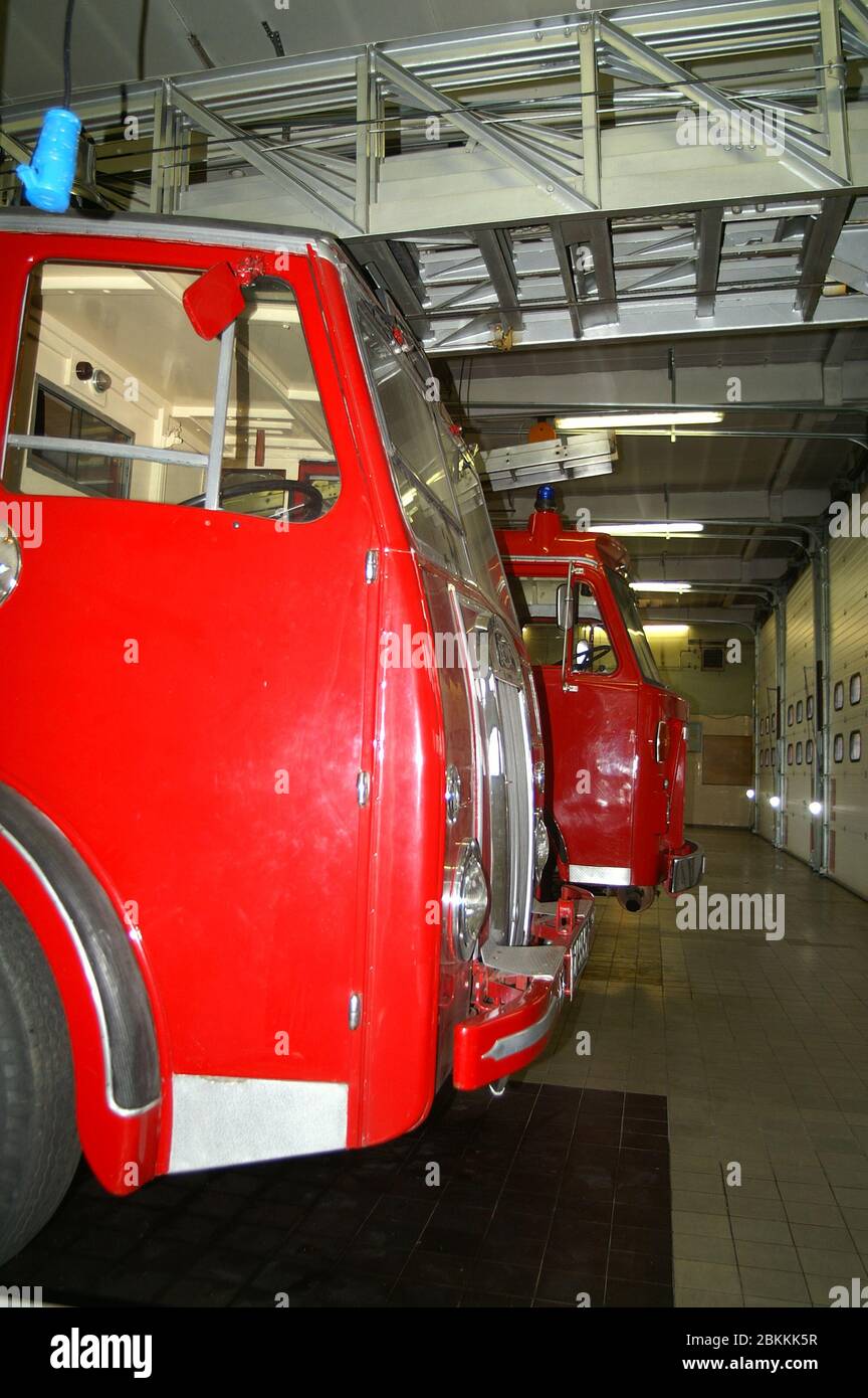 Vintage fire engine hi-res stock photography and images - Alamy